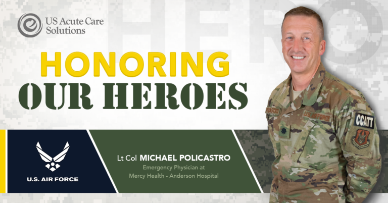 Honoring our heroes: Lt Col Dr. Michael Policastro